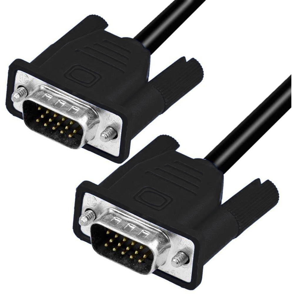 Cavo monitor SVGA standard M/M 1,8 mt NERO - Cavi SVGA - Cavi ...