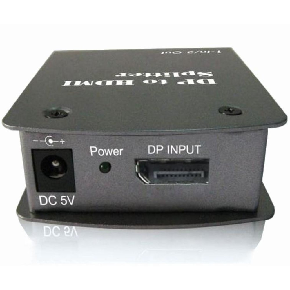 Splitter Extender DisplayPort HDMI 1 in 2 out, 4K - OEM