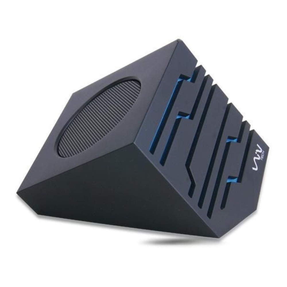 Cassa Stereo Bluetooth con LED Blu - WINTECH