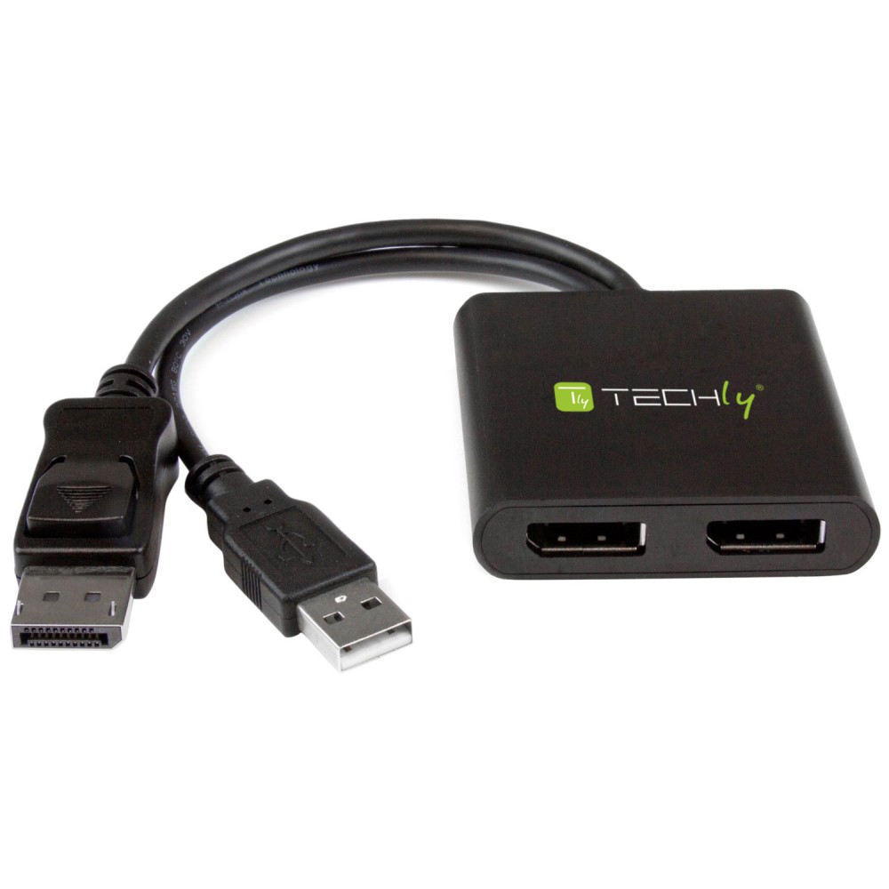 Splitter 2 porte DisplayPort con Hub Multi Stream Transport - Switch ...