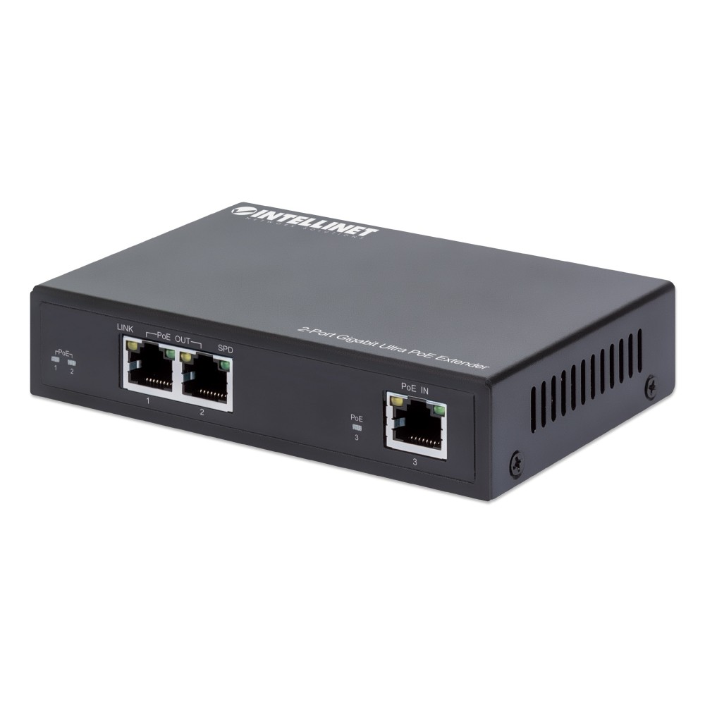 Ultra PoE Extender Gigabit 2 porte - INTELLINET