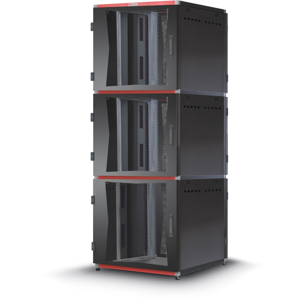 Armadio Server Rack 19" 800x1000 3x13 Unita' Nero serie MultiSPACE ...