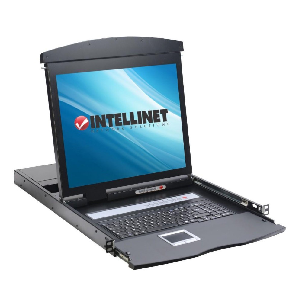 Console KVM Switch 8 Porte USB/PS2 con LCD 17" da Rack 19" - Master ...