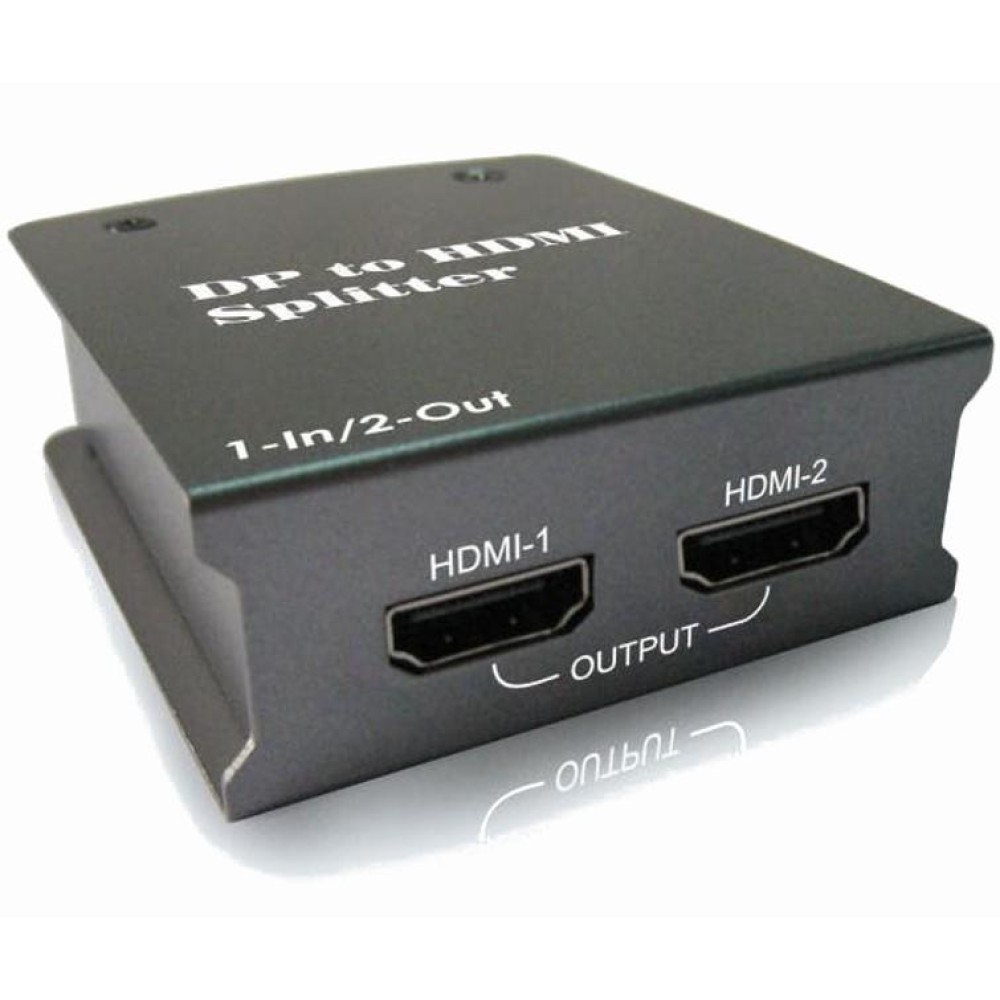 Splitter Extender DisplayPort HDMI 1 in 2 out, 4K - OEM