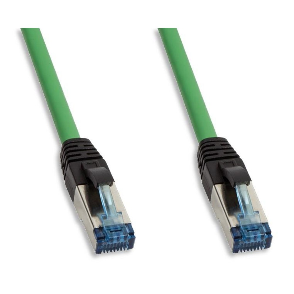 Cavo Patch Cat.6A S/FTP PUR IP20 30m Verde - Cavi Patch Categoria 6A - Cavi di rete - Networking