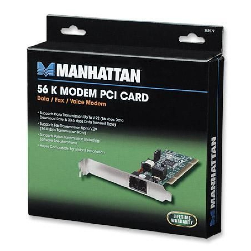 Modem interno V.92 56Kbps PCI