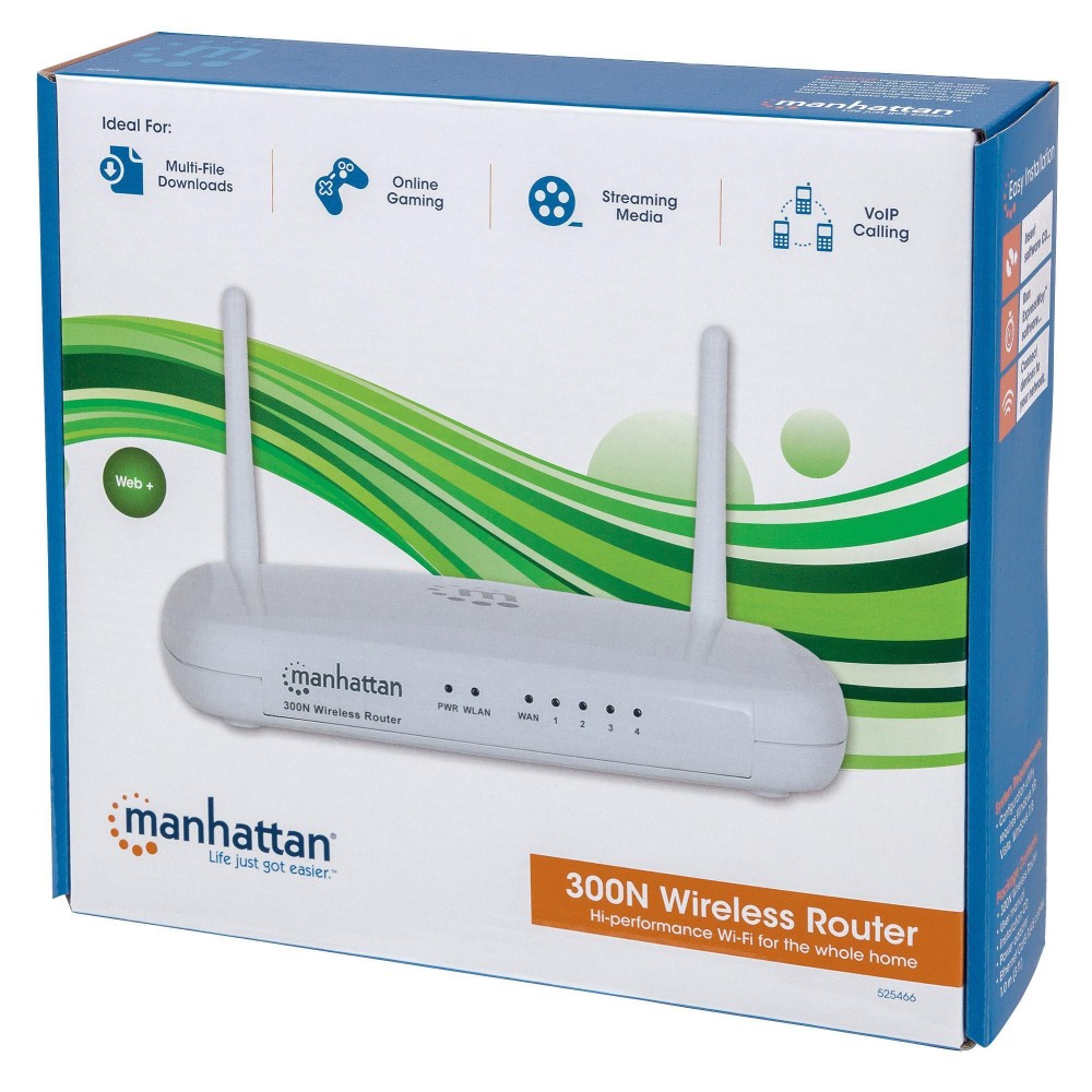 Router Wireless N 300Mbps, 4 porte Lan + porta WAN - Prodotti Wireless ...