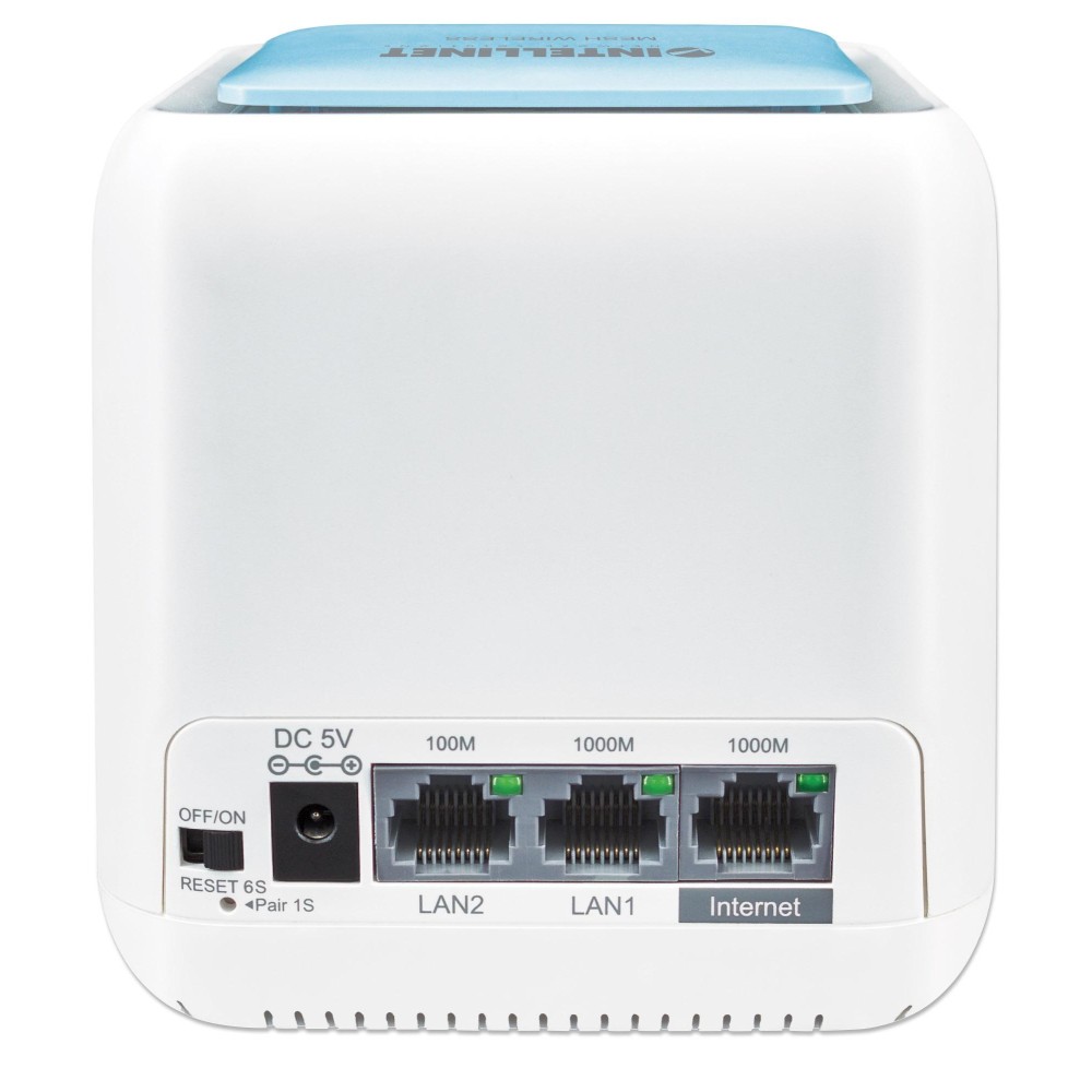 Home Mesh Wireless AC1200 Kit Completo 1 Router e 2 Repeater - Prodotti ...