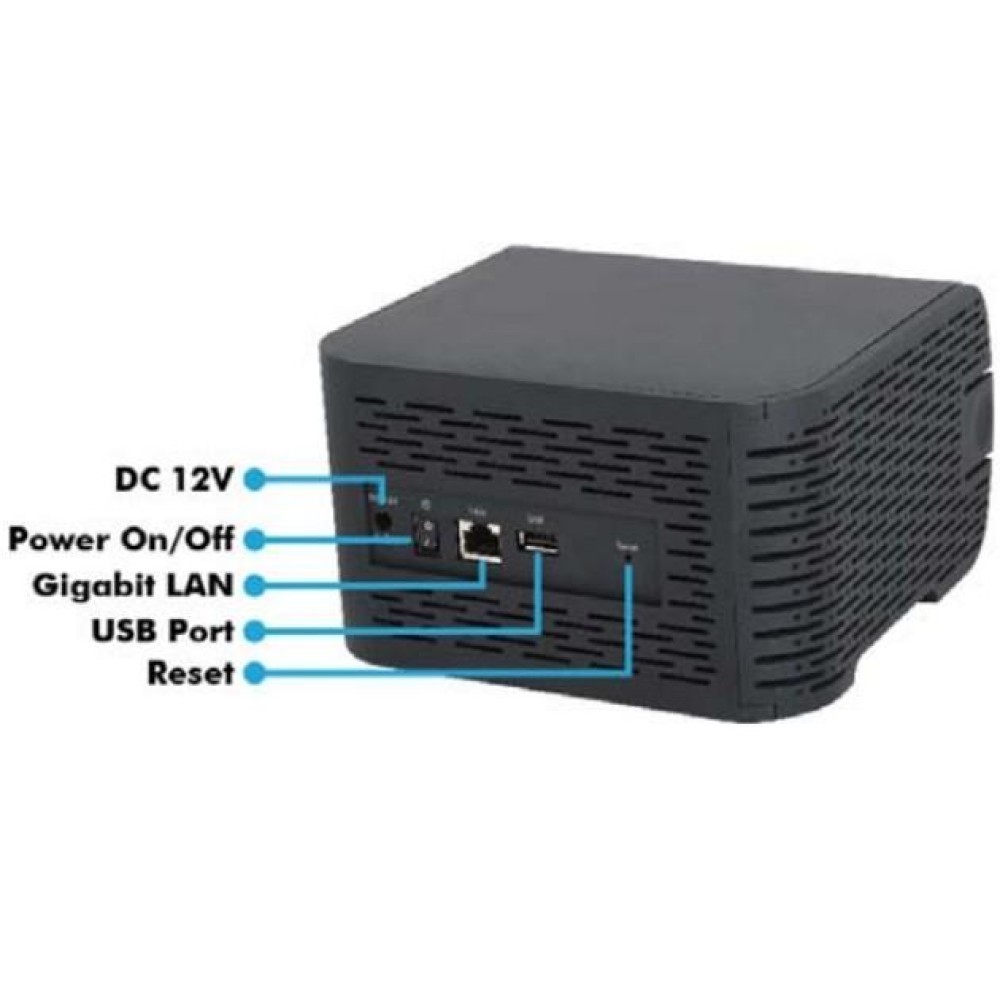 NAS Server 2-Bay Gigabit LAN per 3.5" SATA HDD - Router e NAS - Switch ...