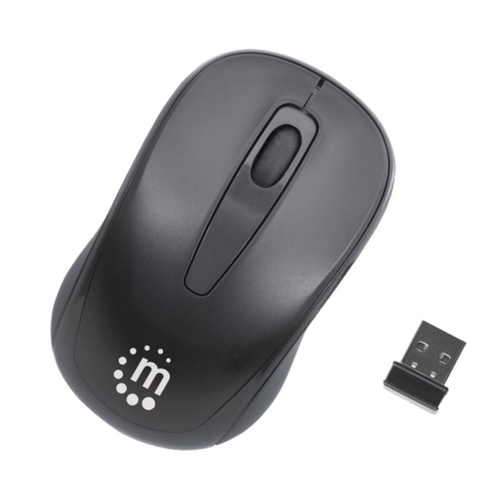 Mouse Ottico Wireless con Micro Ricevitore USB - MANHATTAN - IM 1000-WL ...