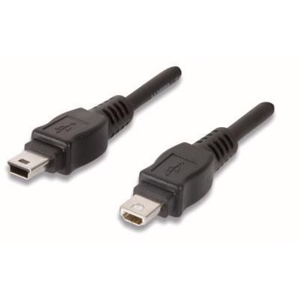 Cavo USB 2.0 OTG Cavo USB 2.0 Mini A/Mini B 1,8 mt - Manhattan - ICOC ...