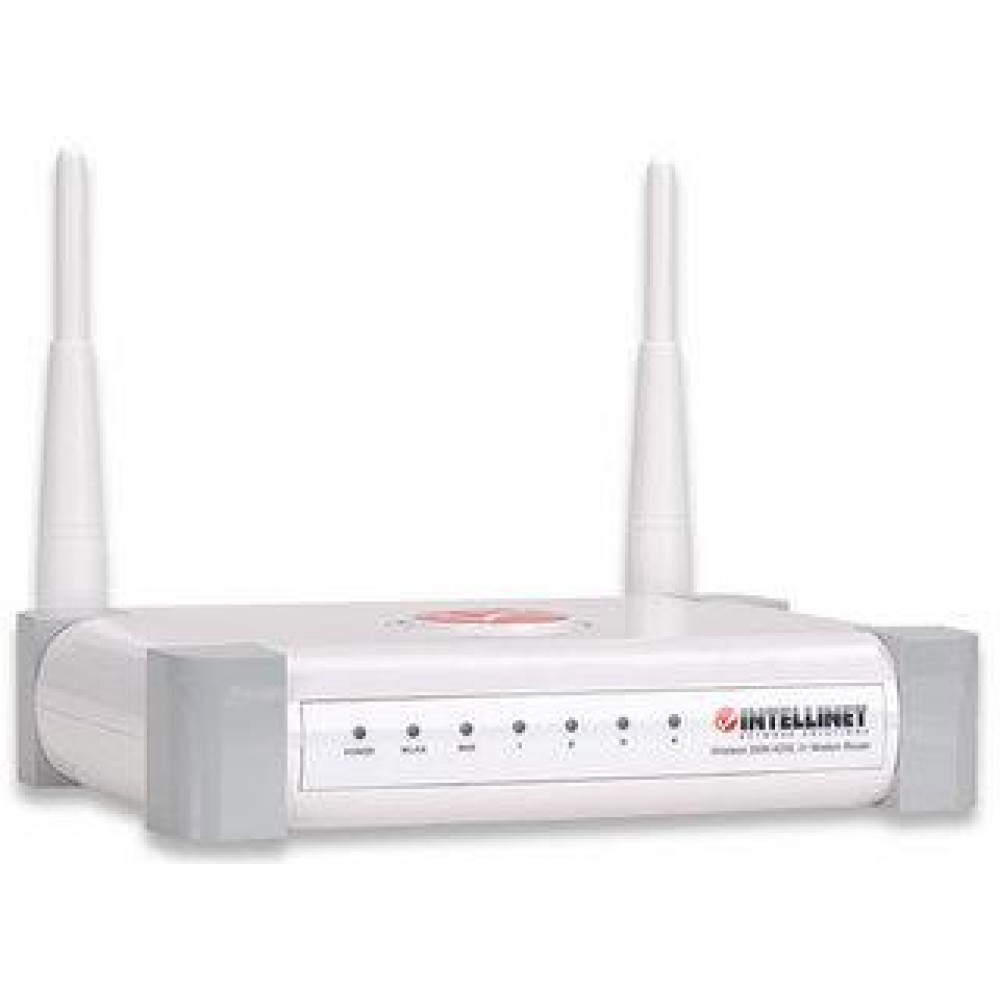 Wireless 300N ADSL 2+ Modem Router - Intellinet - I-WL-ADSL-300 ...
