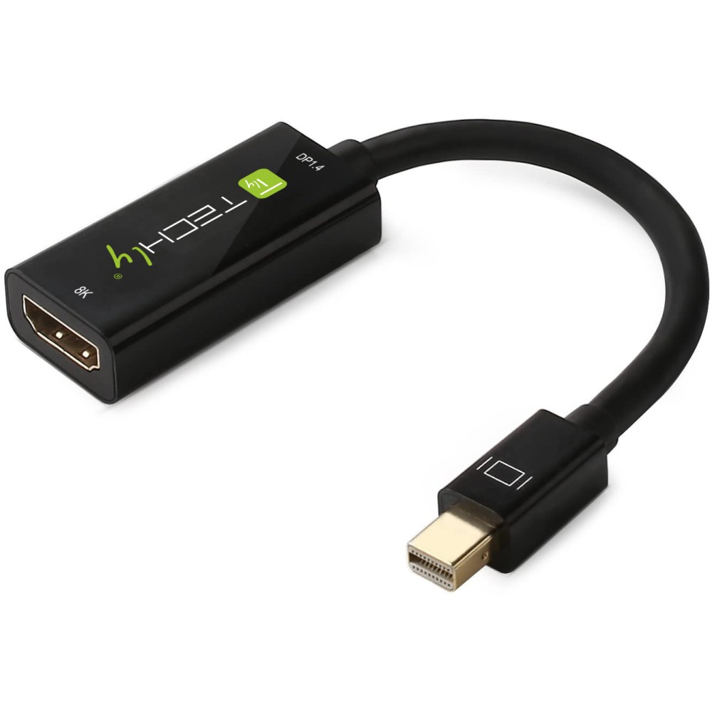 Adattatore Mini DisplayPort (Thunderbolt) 1.4 / HDMI 8K Attivo nero ...