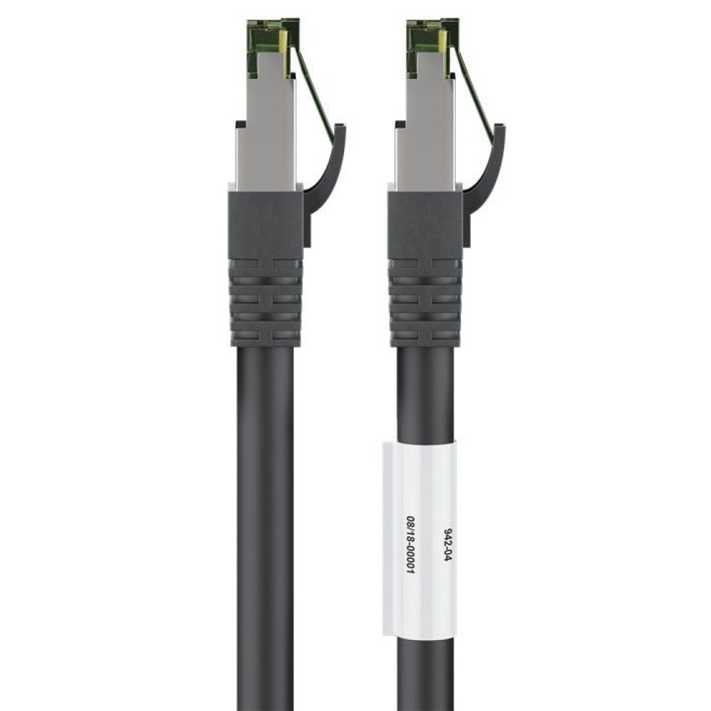 Cavo di rete Patch in rame Cat. 8.1 Nero SFTP LSZH 5m - GOOBAY - ICOC LS81-050-BK - vendita ...