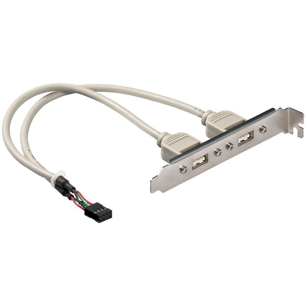 Cavetto Slot USB 2.0 2x 4pin - GOOBAY - ICOC SLOT-USB-2 - vendita ...