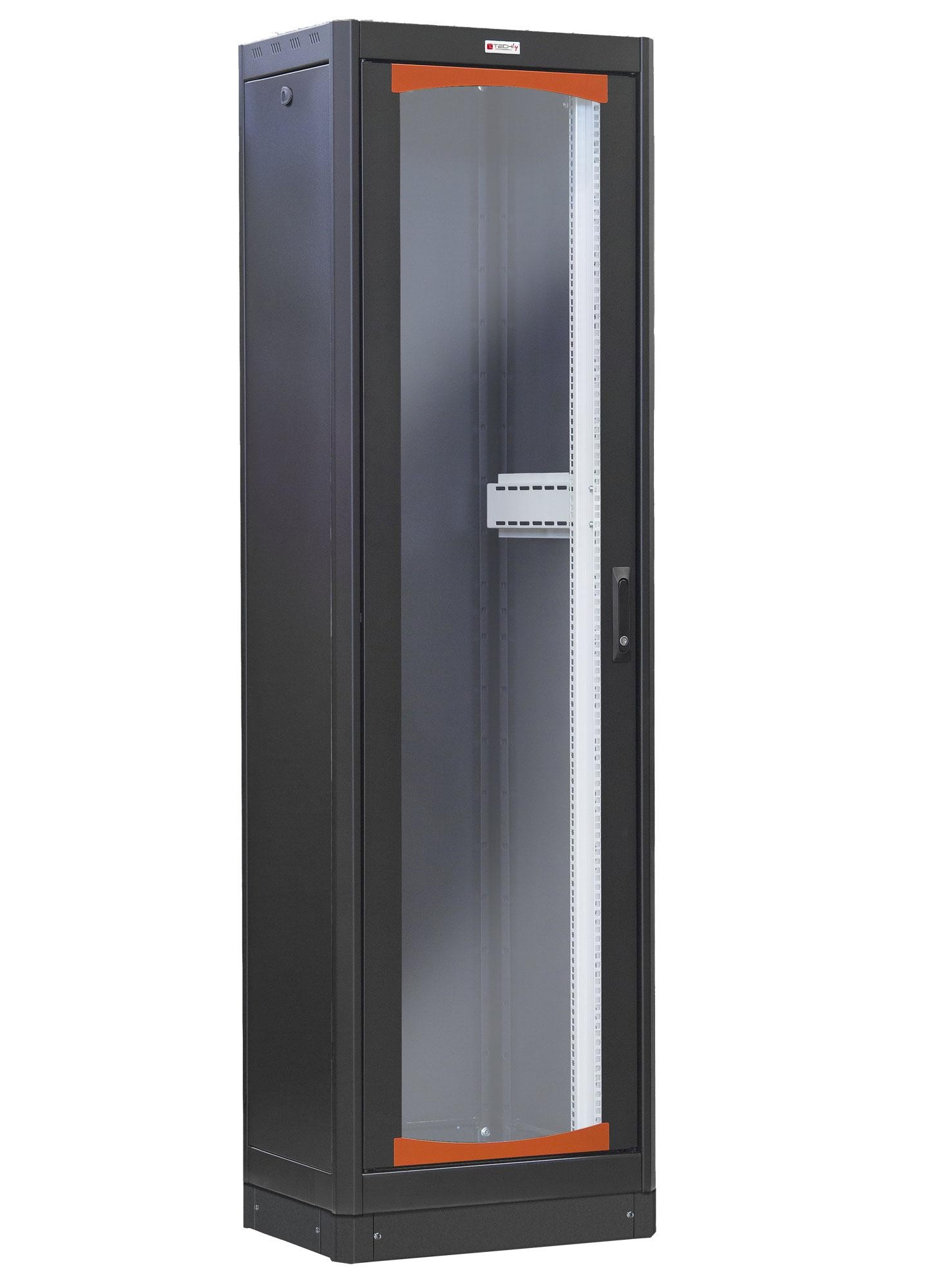 Armadio Rack 19" 600x400 42 Unita' Nero - Armadi Reti Network Rack ...