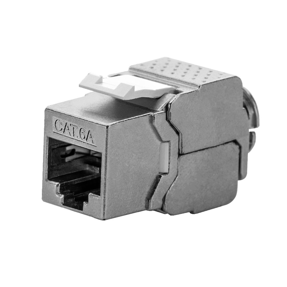 Keystone Jack RJ45 Cat.6A STP Tool-Free - Network couplers - Passive ...