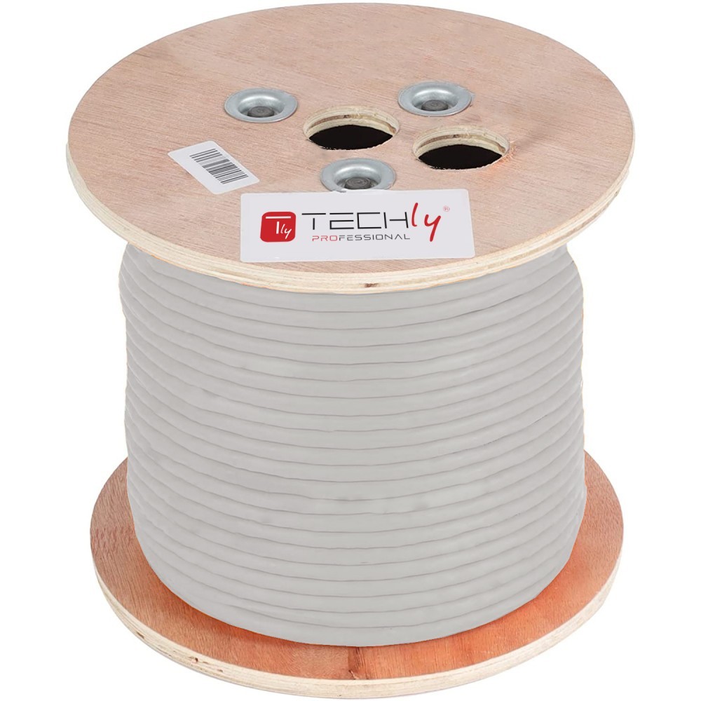 F/UTP Hank Cable Cat.5E Copper 305m Solid Gray - Network Cable Rolls ...