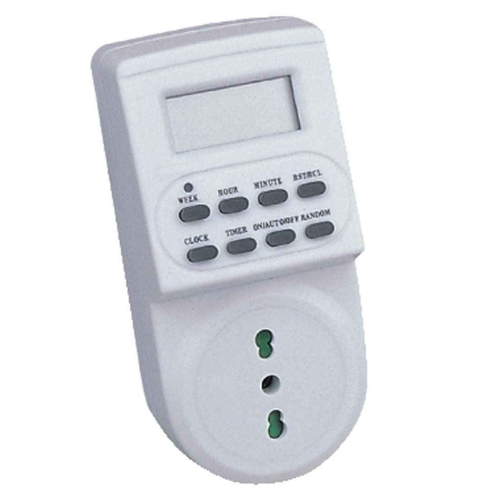Digital Socket Timed Daily Weekly 10 / 16A - Programmable Sockets ...