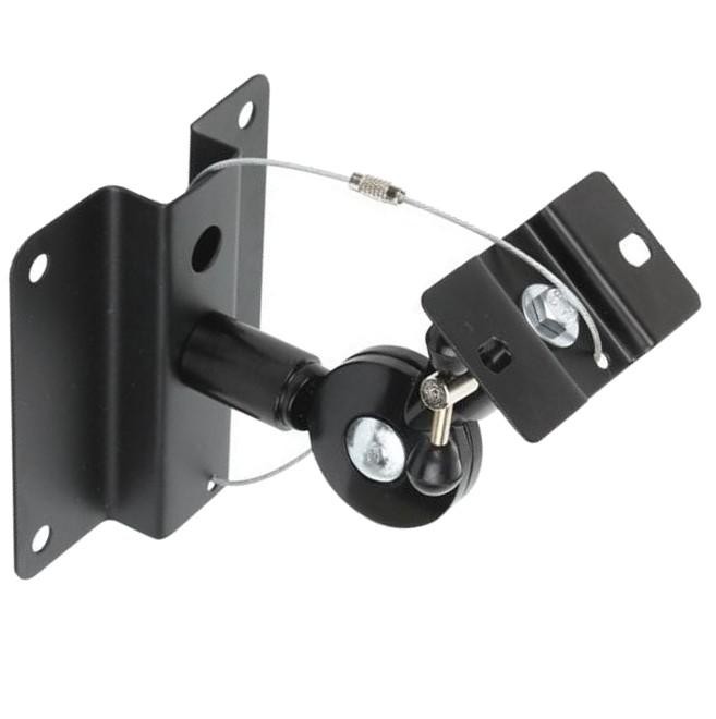 Pair Speakers Brackets Wall / Ceiling with Steel Security Cable - Audio ...