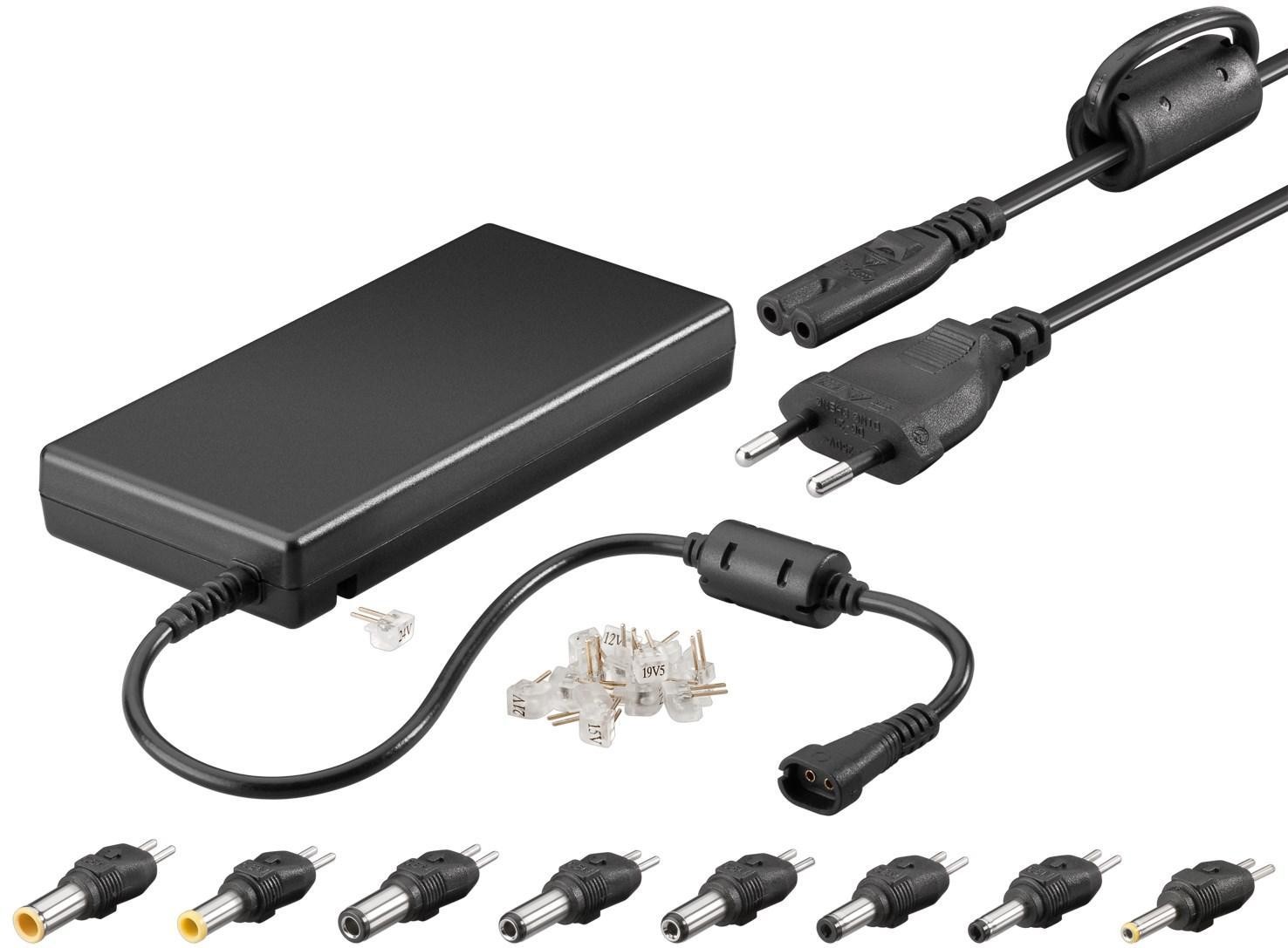 Notebook AC Adapter 72W Adjustable 12/24 V - Laptop Power Adapters ...