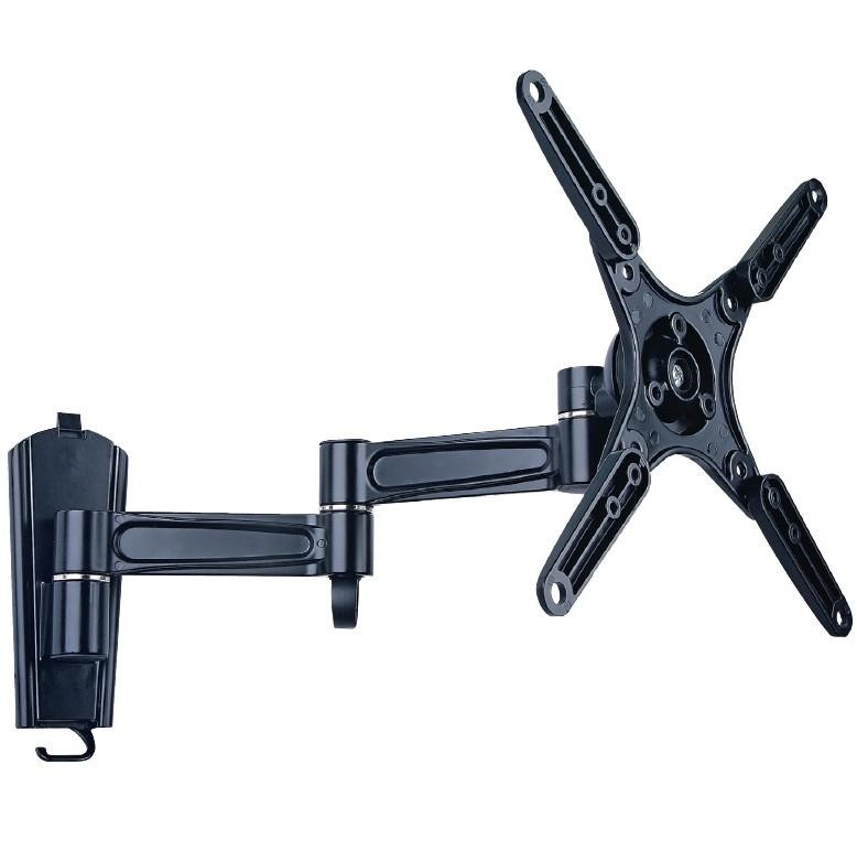 13-37" LED TV LCD Tilt Wall bracket 3 Joints Black - Extendable TV ...