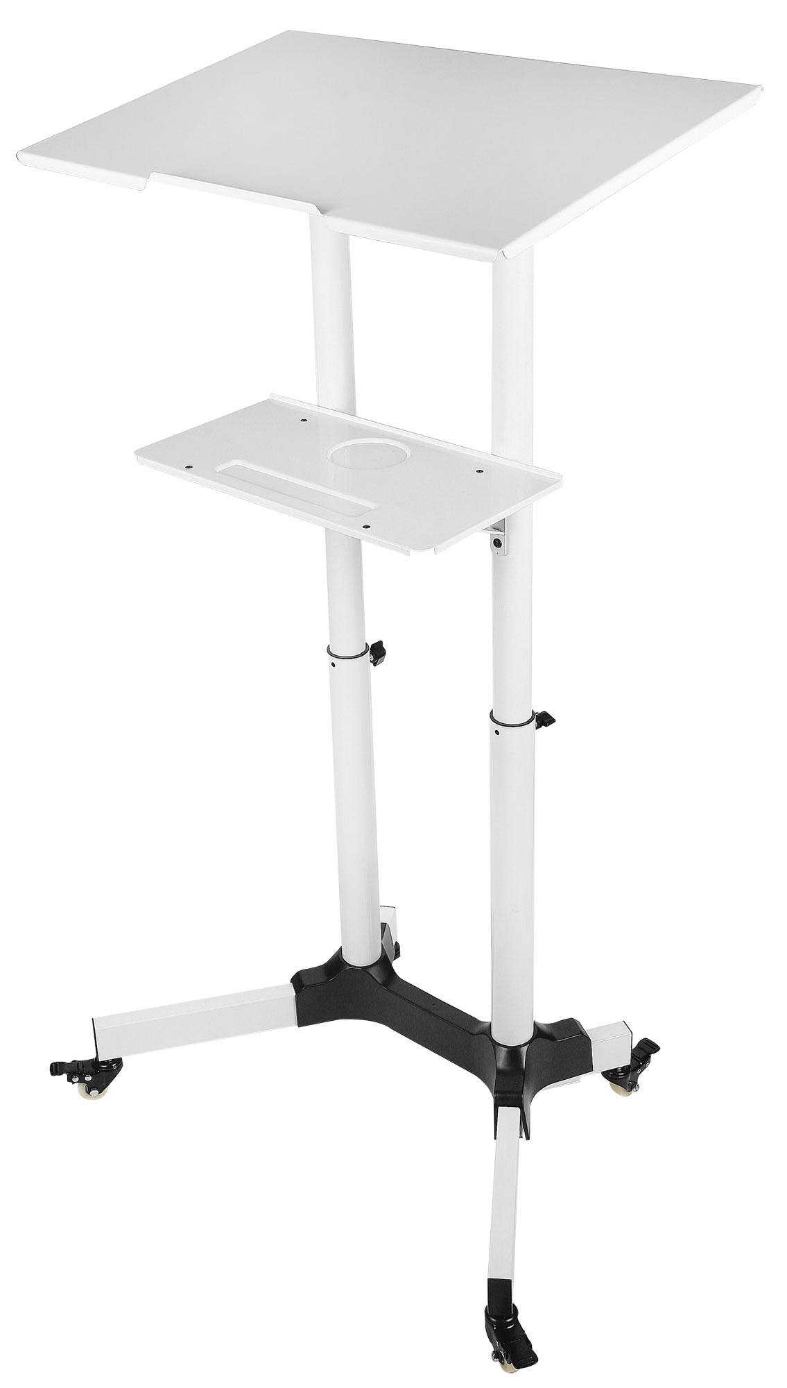 Mobile Workstation White - Computer Desks - Office Furniture - Office