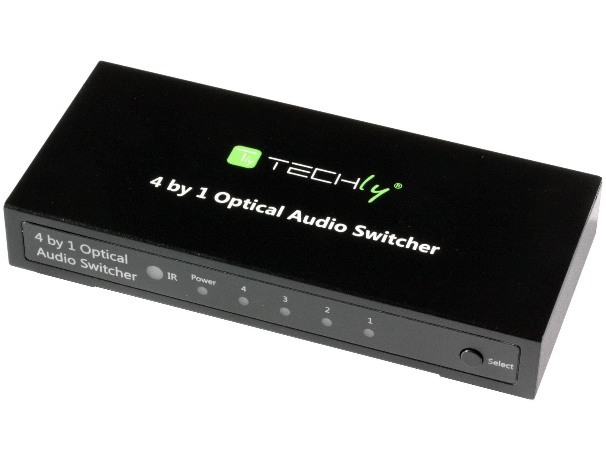 Switch Audio Toslink 4 ports with IR Remote Control - Audio Video ...