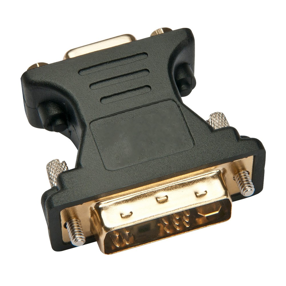 DVI Male to VGA Female Analog Video Adapter - Video Cables and Adapters ...