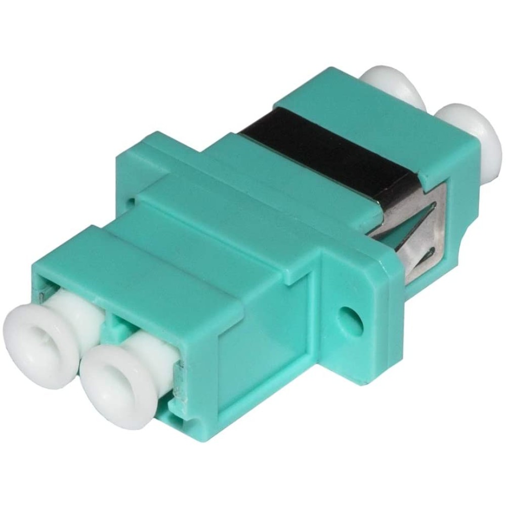 OM3 Multimode LC Duplex Socket Adapter - Optic Fiber Connector Adapters ...