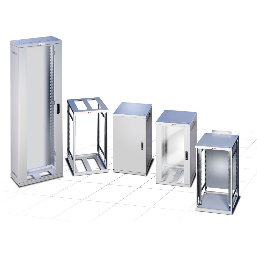 ETSI Cabinet 21" 47 unit 600 mm depth Grey - ETSI Cabinet 21 inches ...