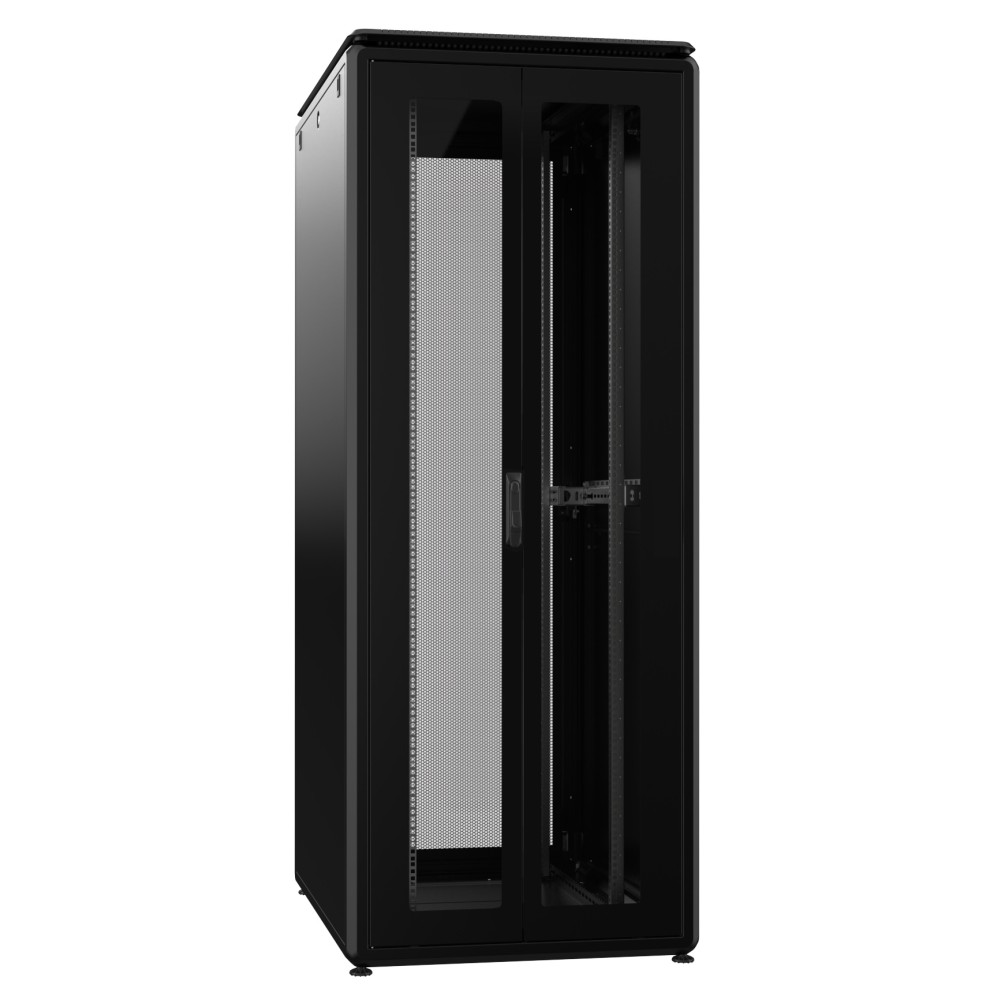 Server Rack 19" 800x1000 42U Double Grilled Hinged Door Ventilated ...