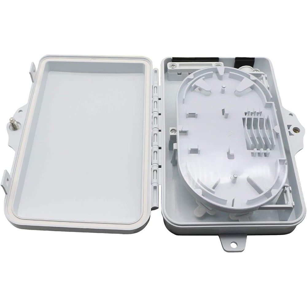 Fiber Optic Distribution Box FTTH IP66 4 Ports SC LC PLC - Optic Fiber ...
