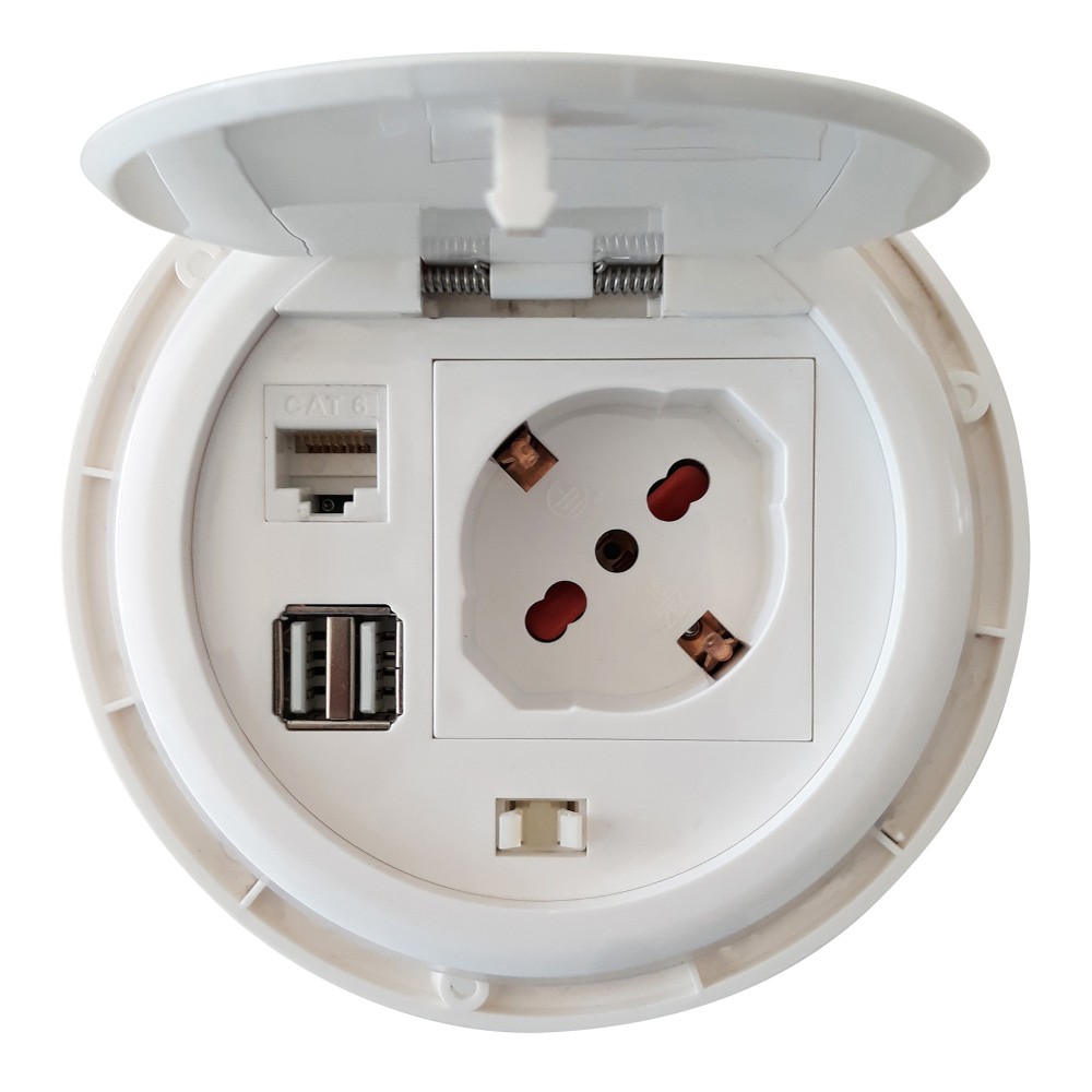 Embedded desktop socket manual - Electrical connectors - Power Cables ...