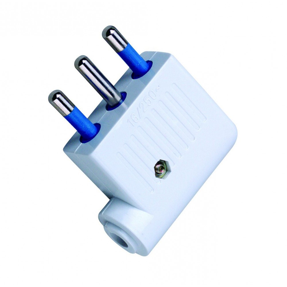 Flat plug 2P + T 16A - Electrical connectors - Power Cables - Cables ...